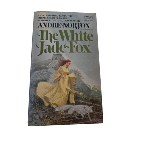 fawcett crest | Accents | The Whitejade Fox By Andre Norton Fawcett ...